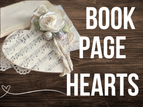 Cancelled: Book Page Hearts | LaRue County Public Library